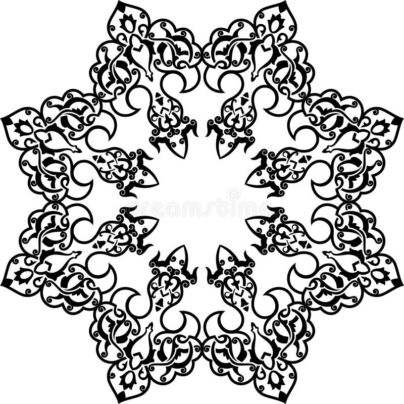 Arab geometric pattern stock vector. Illustration of motif - 7877336