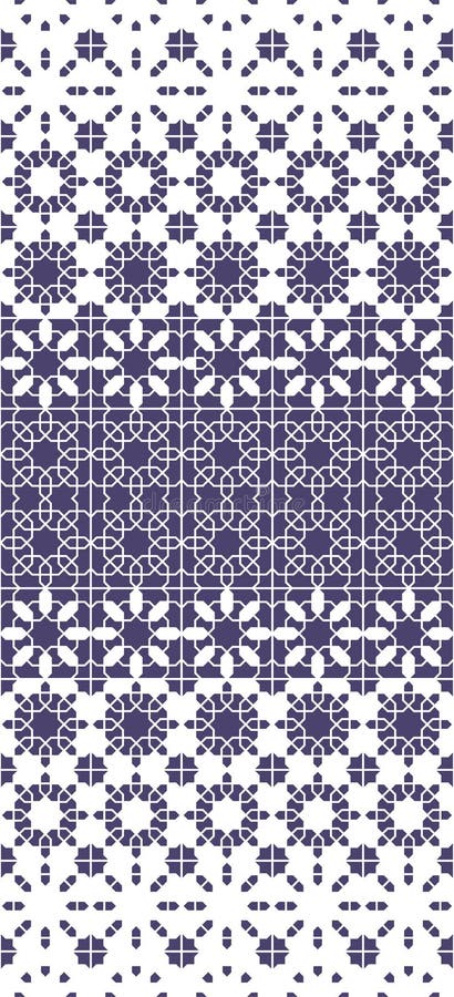 Vector Arabesque Wallpaper Pattern Stock Vector - Illustration of ...