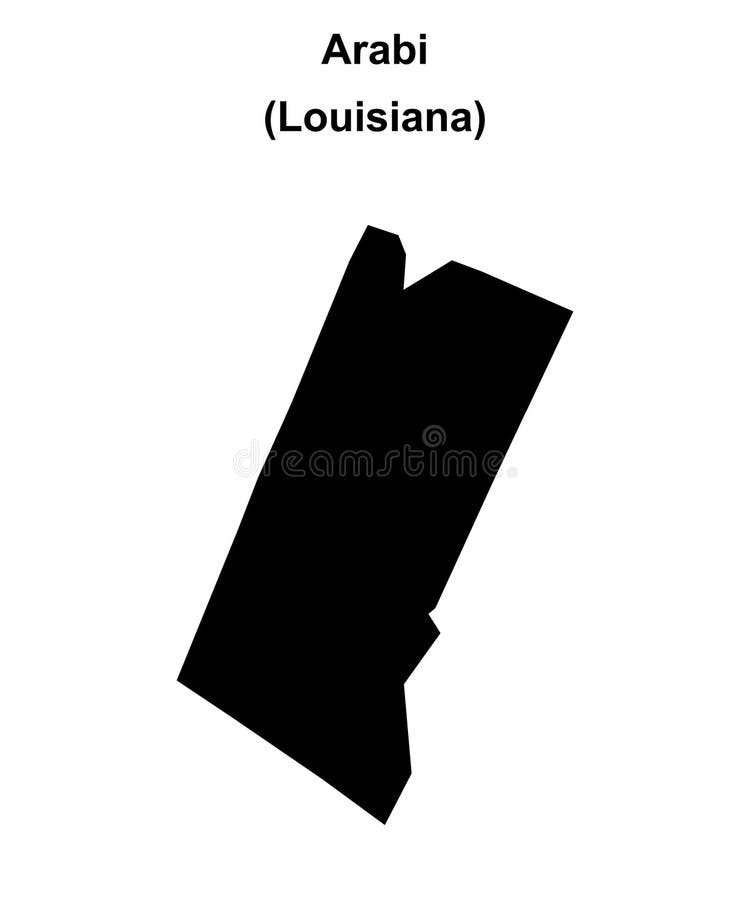 Arabi outline map stock vector. Illustration of template - 387342398