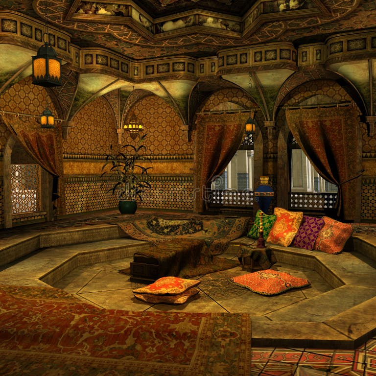 Traditional Arabian Hookah Stock Illustrations – 673 Traditional ...