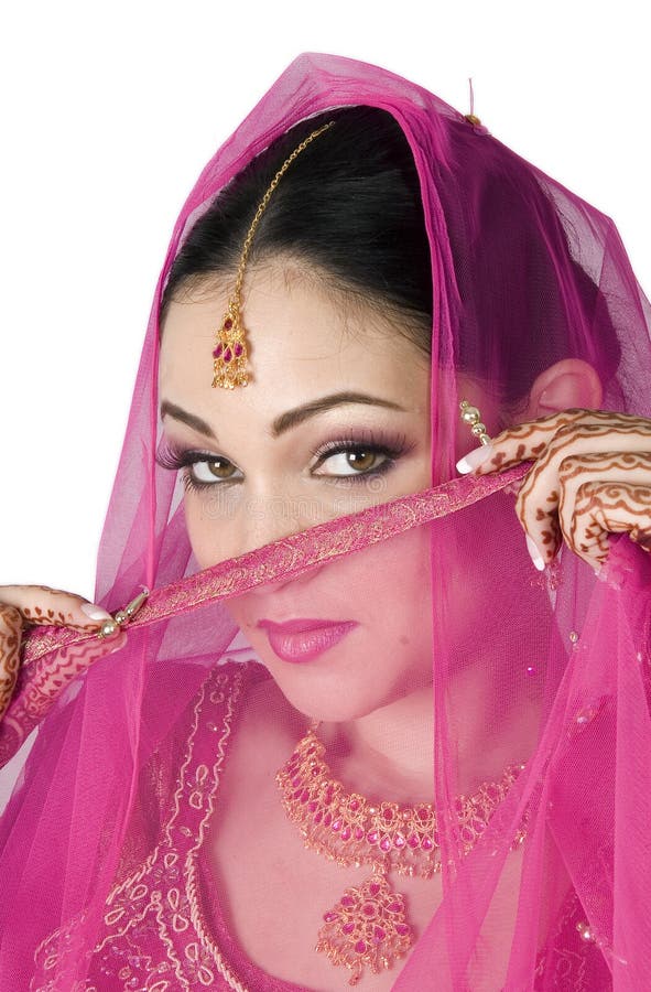 Arabian Bride stock image. Image of arabian, henna, mehndi - 6666591