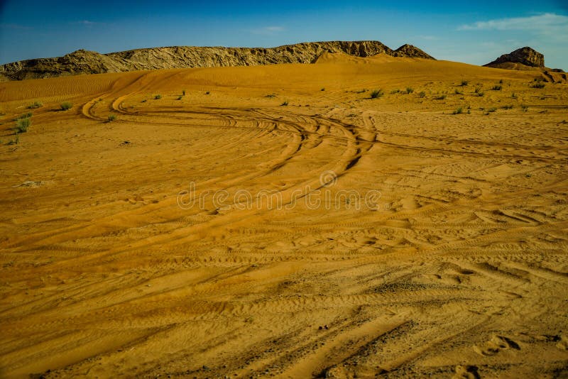 Arabian desert image stock photo. Image of eastern, mountain - 234551282
