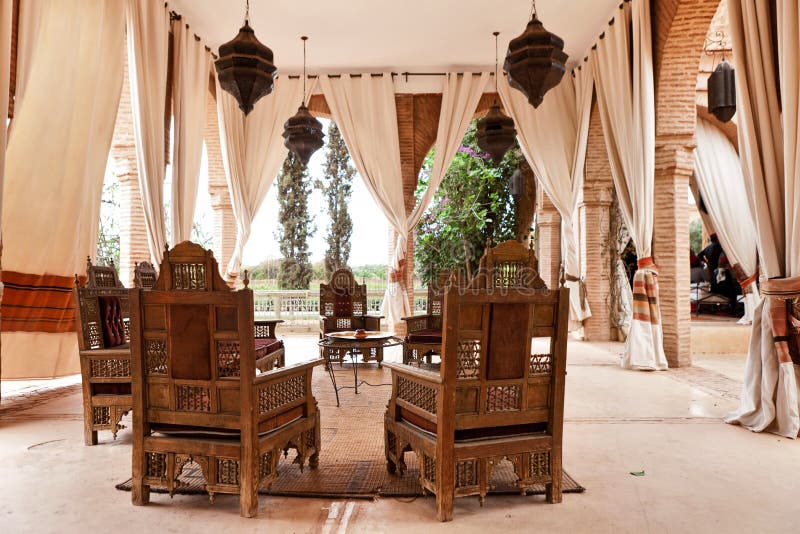 Arabian Interior stock image. Image of moroccan, furniture - 26730385