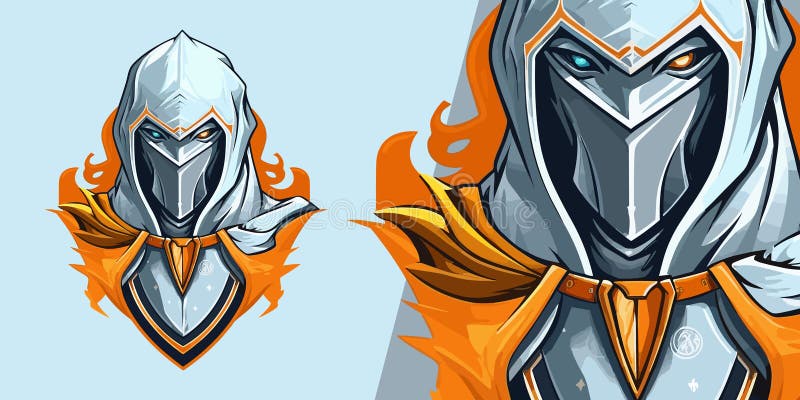 Arabian Knight Logo: Dynamic Vector Graphic for Competitive Sport and E ...