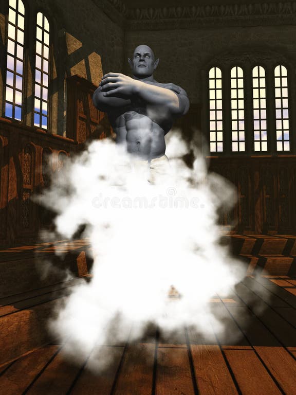 Muscular Genie Stock Illustrations – 347 Muscular Genie Stock ...