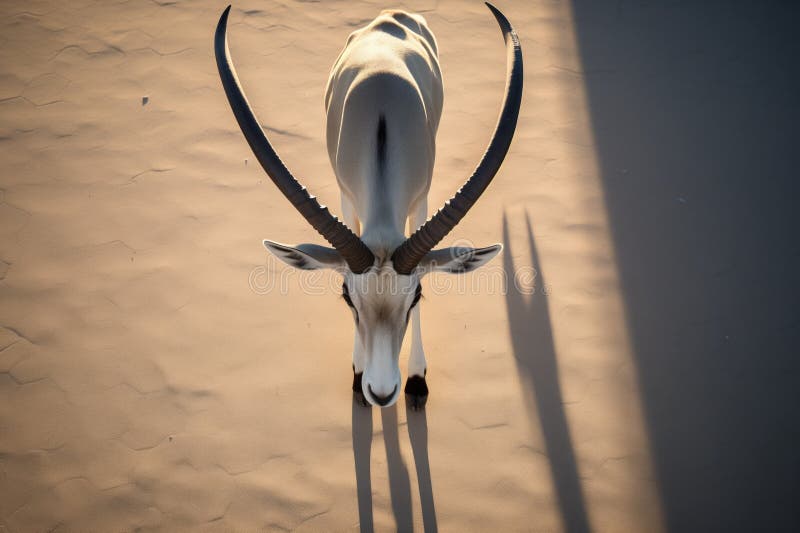 Arabian Oryx Shadow Stock Illustrations – 13 Arabian Oryx Shadow Stock ...