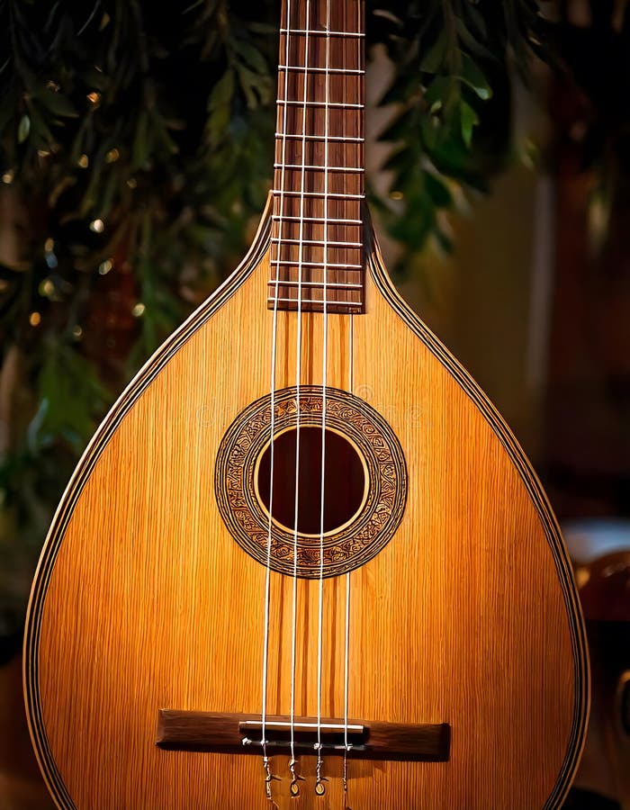 Arabian Oud Instrument stock illustration. Illustration of folk - 363203330