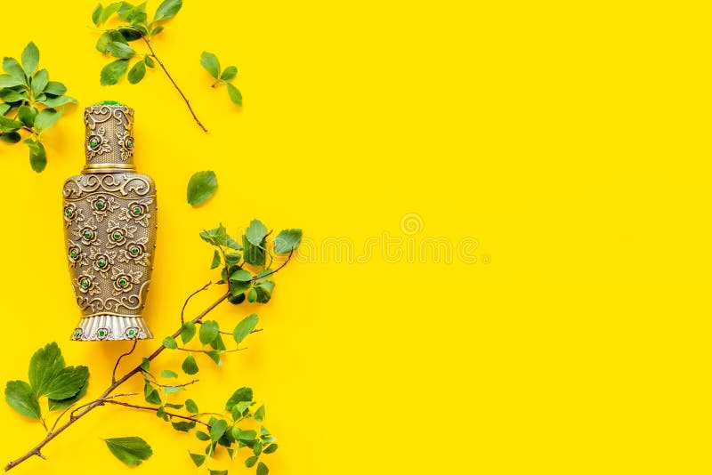 Arabian Oud Perfume or Oil with Agar Wood Tree Stock Photo - Image of ...