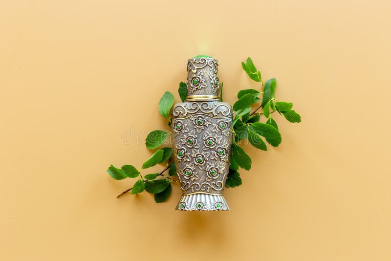 Arabian Oud Perfume or Oil with Agar Wood Tree Stock Photo - Image of ...