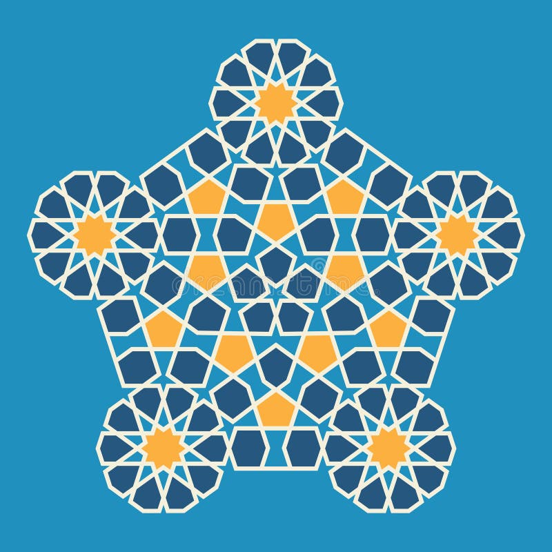Arabian pattern stock vector. Illustration of cultural - 41823078