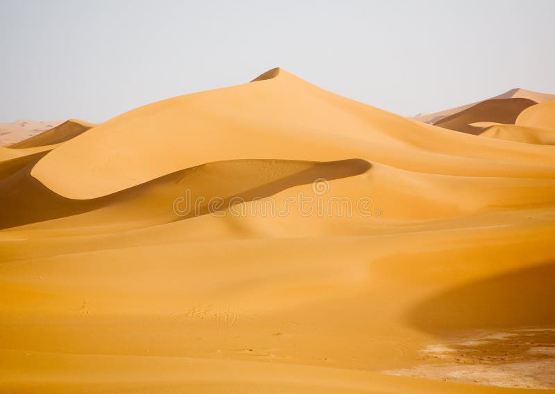 Arabian Sand Dunes stock image. Image of desert, journey - 3848771