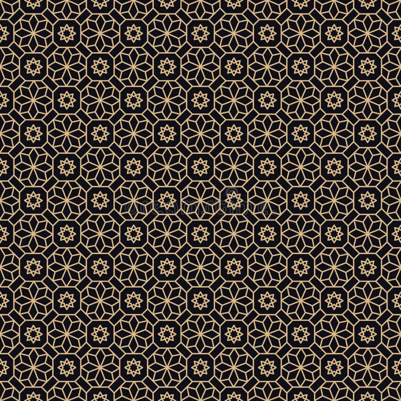 Gold luxury pattern design stock vector. Illustration of decorative ...