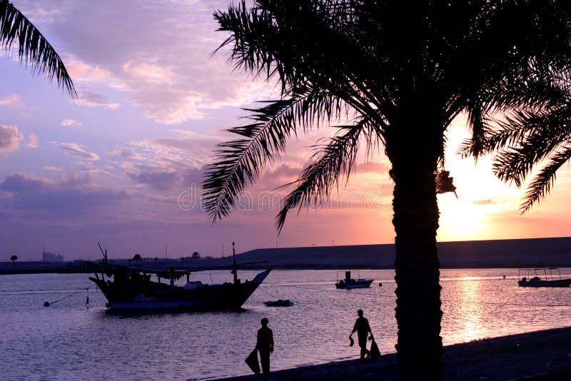 Arabian sunset stock photo. Image of colour, sunset, arab - 3740906