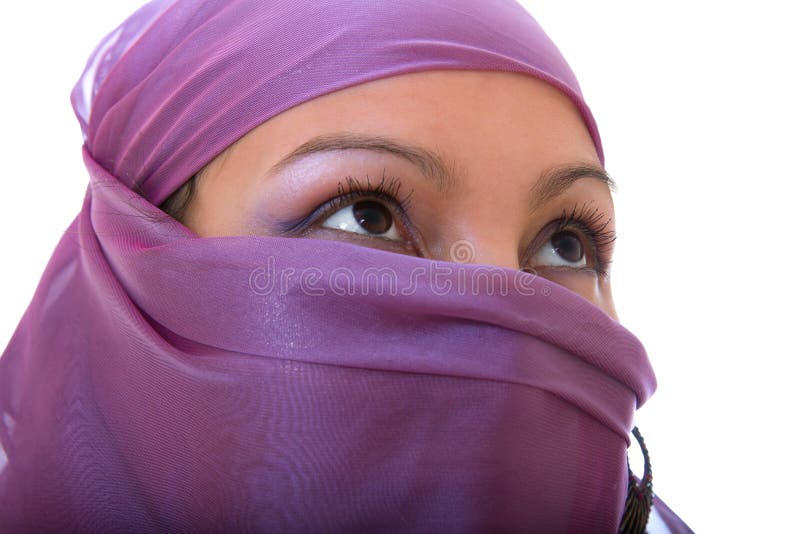 Woman Covering Face Hijab Stock Images - Download 224 Royalty Free Photos