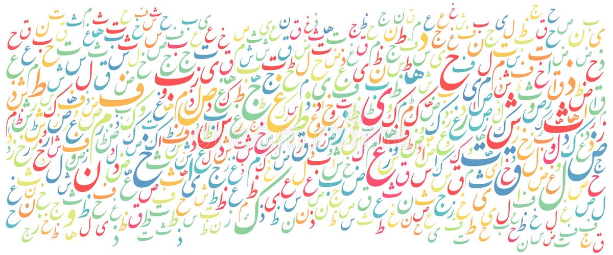 Arabic Alphabet Texture Background Stock Illustrations – 808 Arabic ...