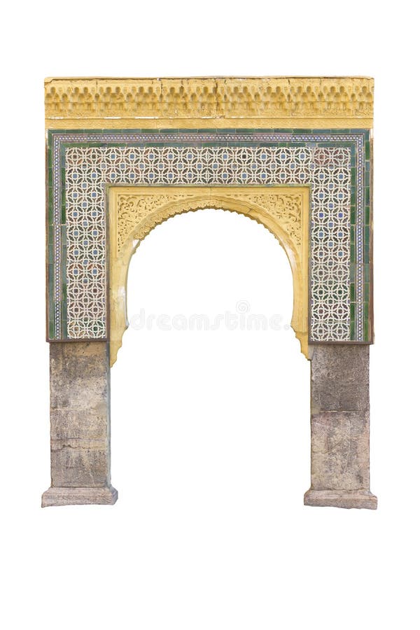 Arabic arc arquitecture stock image. Image of beige, ancient - 65225921