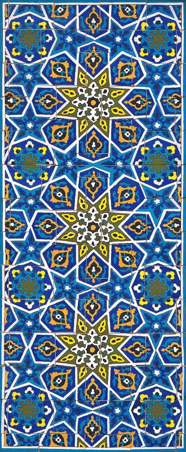 Arabic Architectural Patterns Colored. Stock Image - Image of beautiful ...