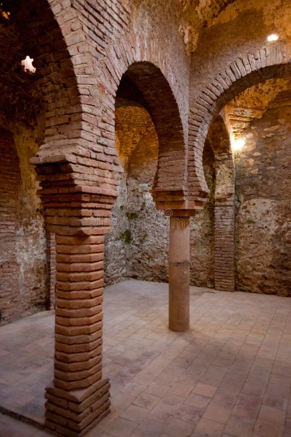 Arabic baths of Ronda stock photo. Image of arabic, building - 15478558