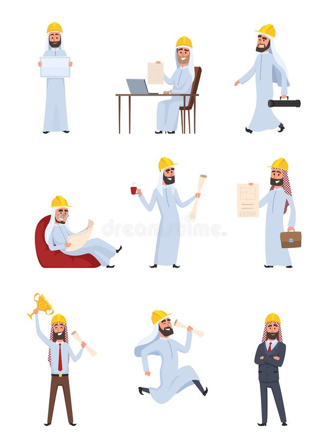 Muslim Engineer Stock Illustrations – 133 Muslim Engineer Stock ...