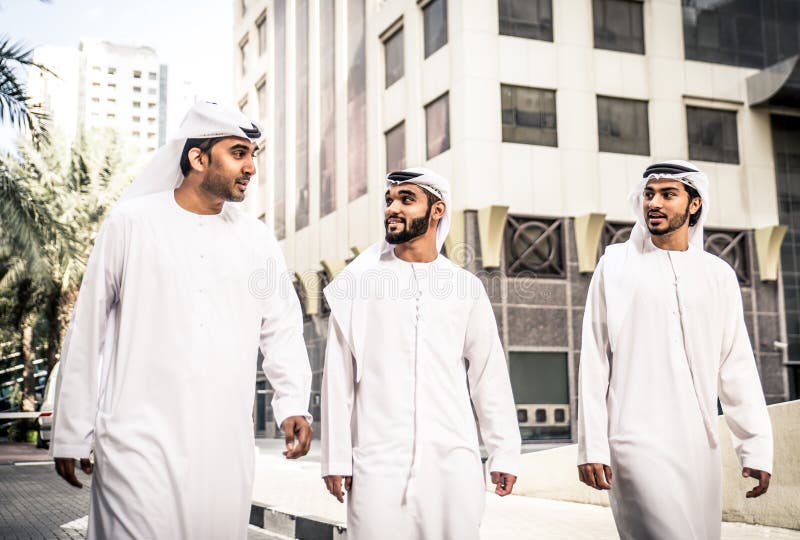Arabic Business Men Spending Together Stock Image - Image of leadership ...