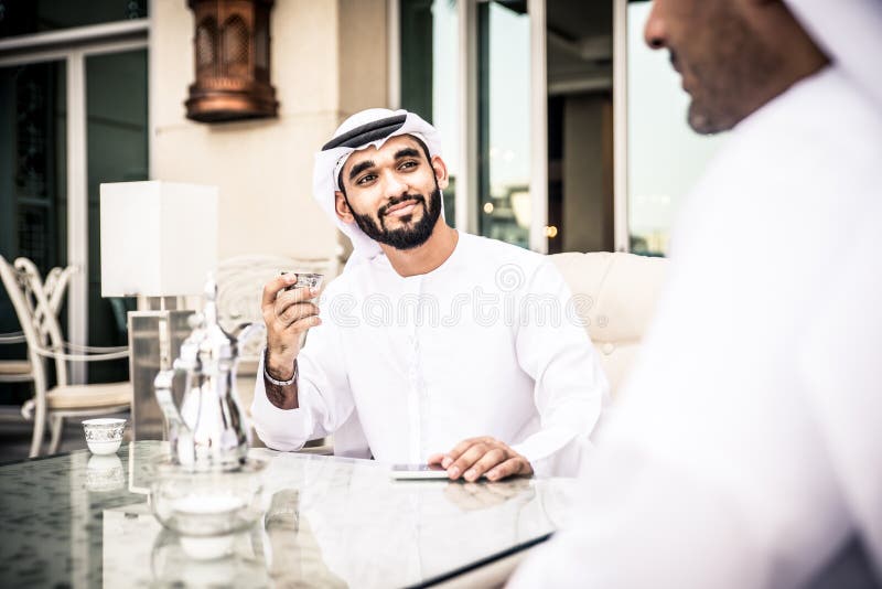 Arabic And Western Business People Stock Photo - Image of deal ...