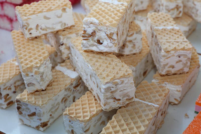Arabic Candy on Street Market in Jerusalem Stock Photo - Image of ...
