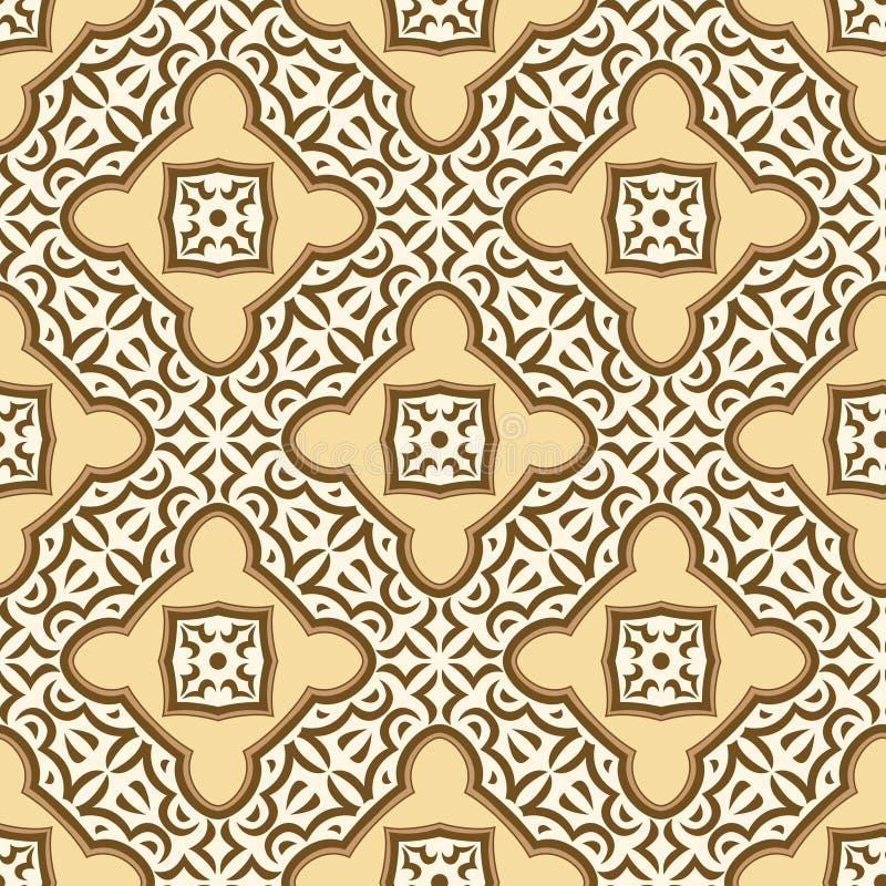 Arabic Ceramic Tile Pattern. Traditional Eastern Decorative Talavera ...