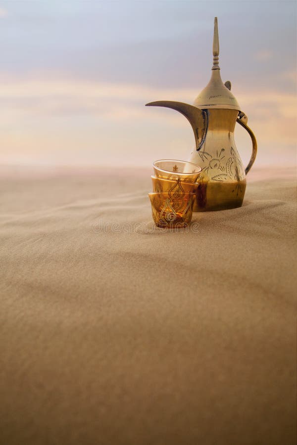 Arabic Coffee Pot stock photo. Image of souvenir, fujairah - 68158840