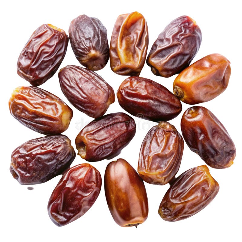 Arabic Dates Isolated on Transparent Background Stock Illustration ...
