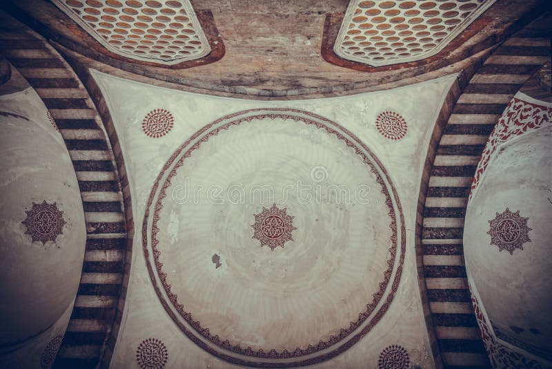Arabic Decorations on a Ceiling Stock Image - Image of decoration ...