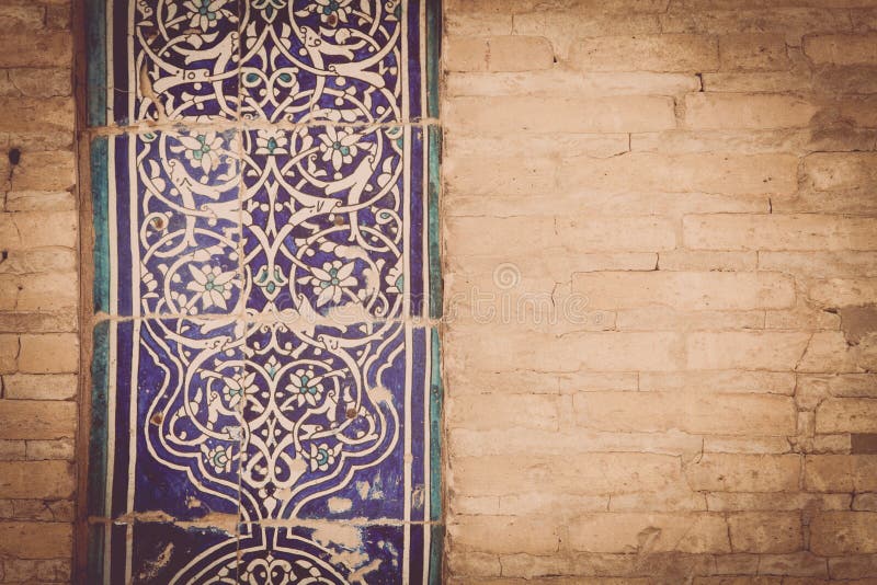 Arabic Decorations on a Wall Stock Image - Image of wall, muslim: 104326285