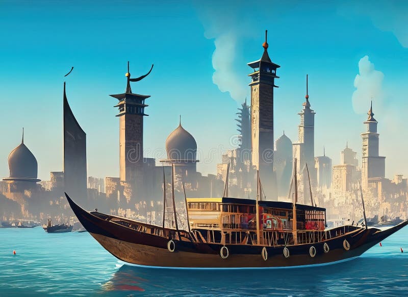 Dhow Boat Stock Illustrations – 171 Dhow Boat Stock Illustrations ...