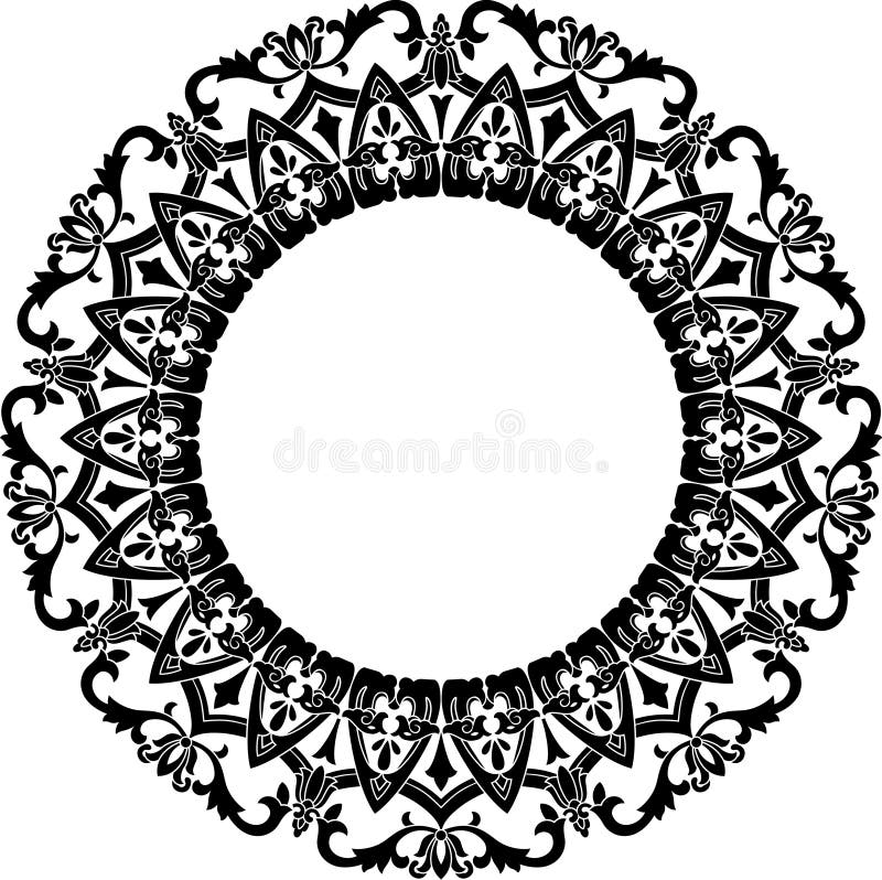 Arabic frame stock vector. Illustration of ornate, islamic - 220527200