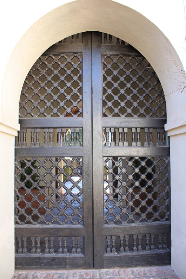 Arabic gate stock image. Image of beautiful, small, window - 86534927