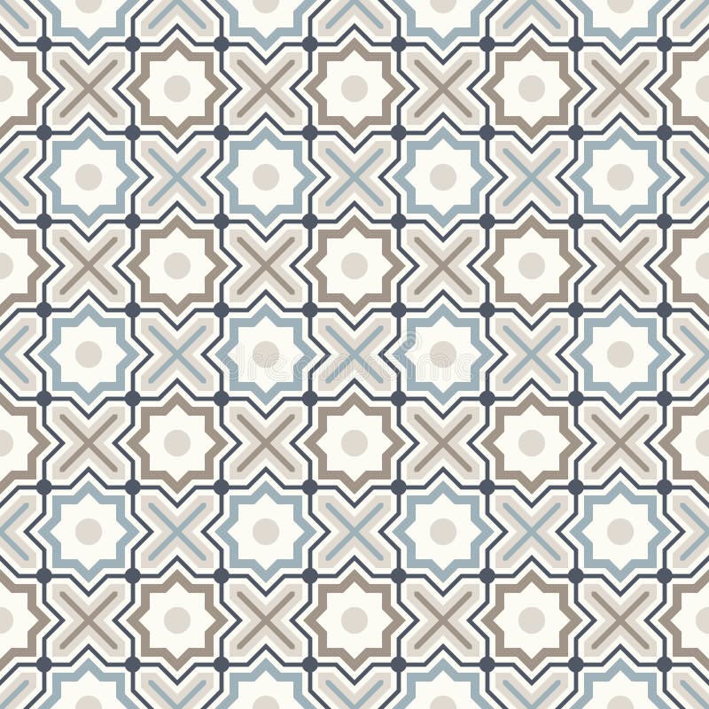 Arabic Geometry, Tangled Moroccan Pattern, Seamless Vector Background ...