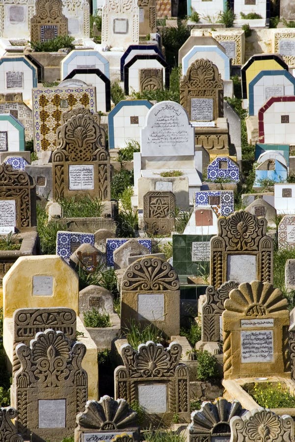 Islamic tombstones stock image. Image of arab, gravestones - 35404043