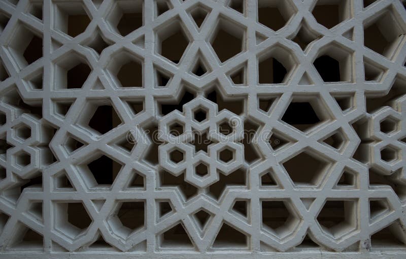 Arabic Grill Design Pattern Stock Photo - Image of mould, design: 66504054