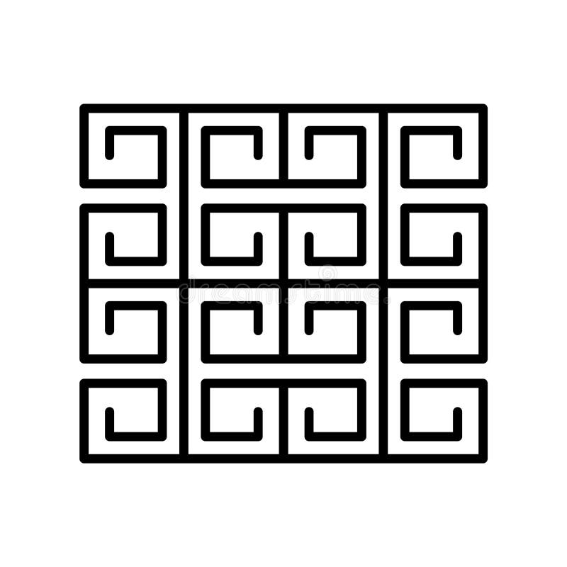 Arabic Icon Vector Isolated on White Background, Arabic Sign , Thin ...