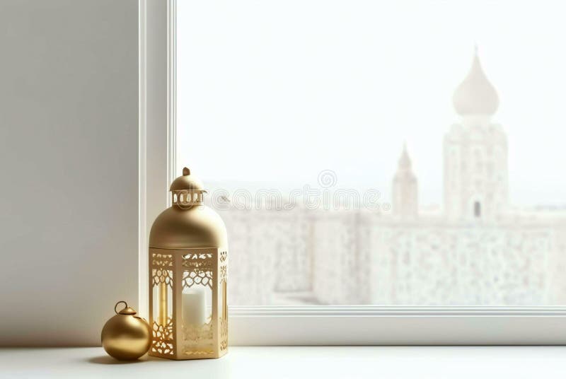 Arabic Islamic Calligraphy of Mosque Lamp in the Mosque Arabic Islamic ...