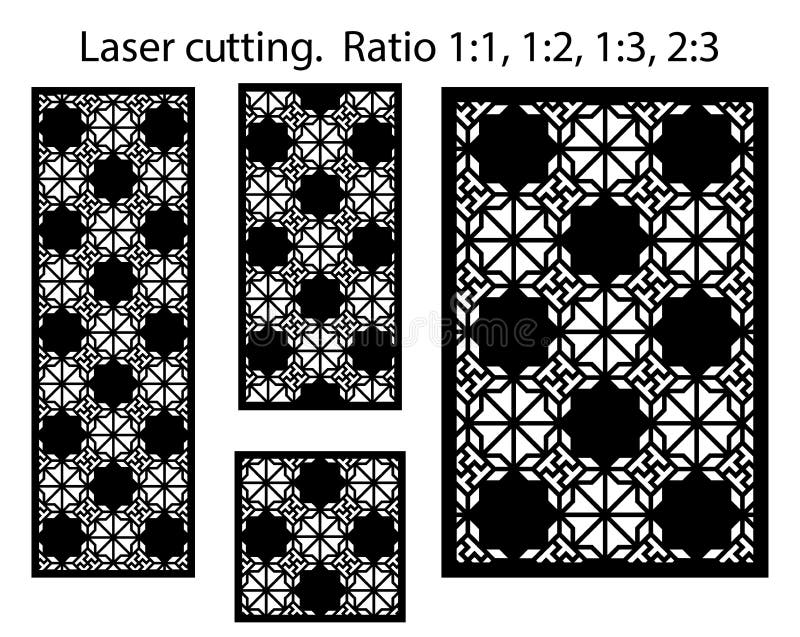 Arabic Islamic Decorative Wall, Screen, Panel Pattern with Stars ...