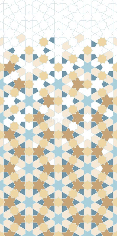 Arabic Islamic Vector Pattern, Border, Decor, Texture, Background ...