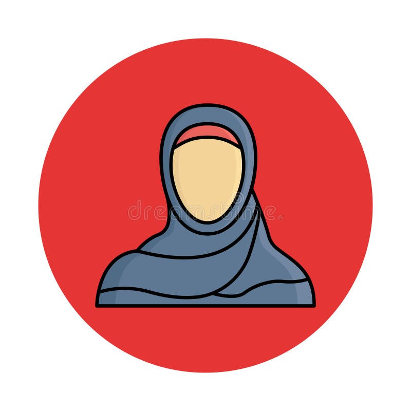 Arabic Isolated Vector Icon that Can Be Easily Modified or Edited Stock ...