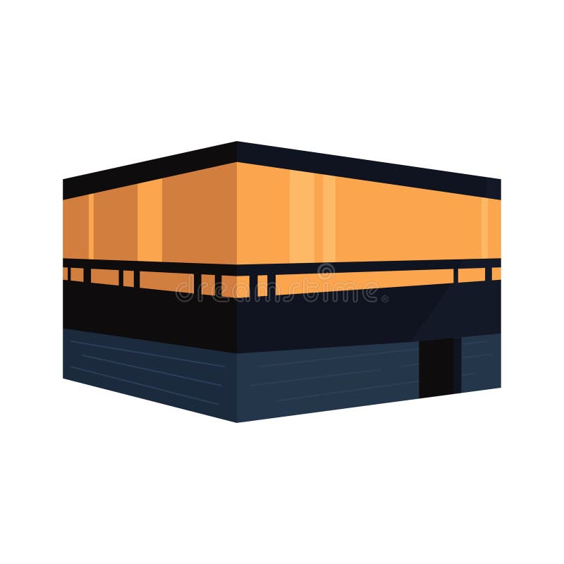 Arabic kaaba design stock vector. Illustration of kaaba - 273090707