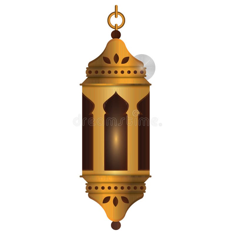 Arabic Lamp. Vector Illustration Decorative Design Stock Vector ...