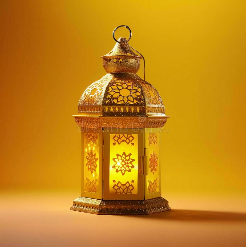 Arabic lamp on a wall lamp stock illustration. Illustration of glass ...