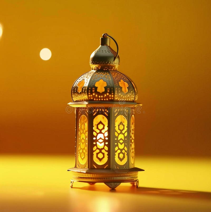 Arabic lamp on the wall stock illustration. Illustration of watch ...