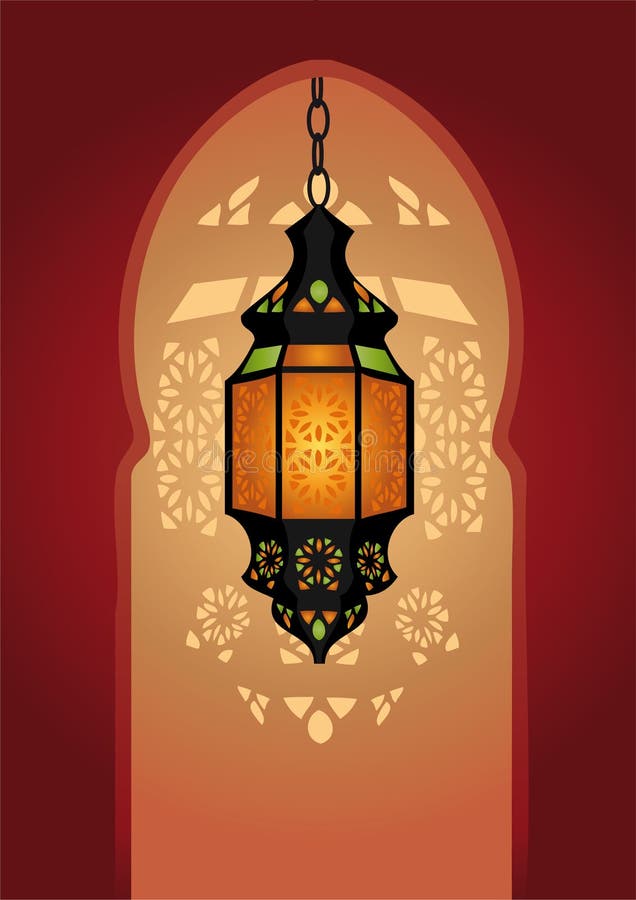 Intricate Arabic Lamps for Ramadan Kareem Stock Vector - Illustration ...