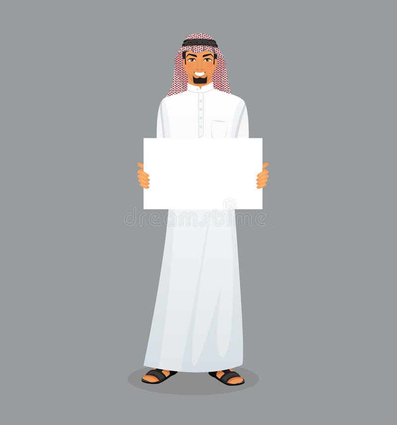 Arabic man character image stock vector. Illustration of cartoon - 50651533
