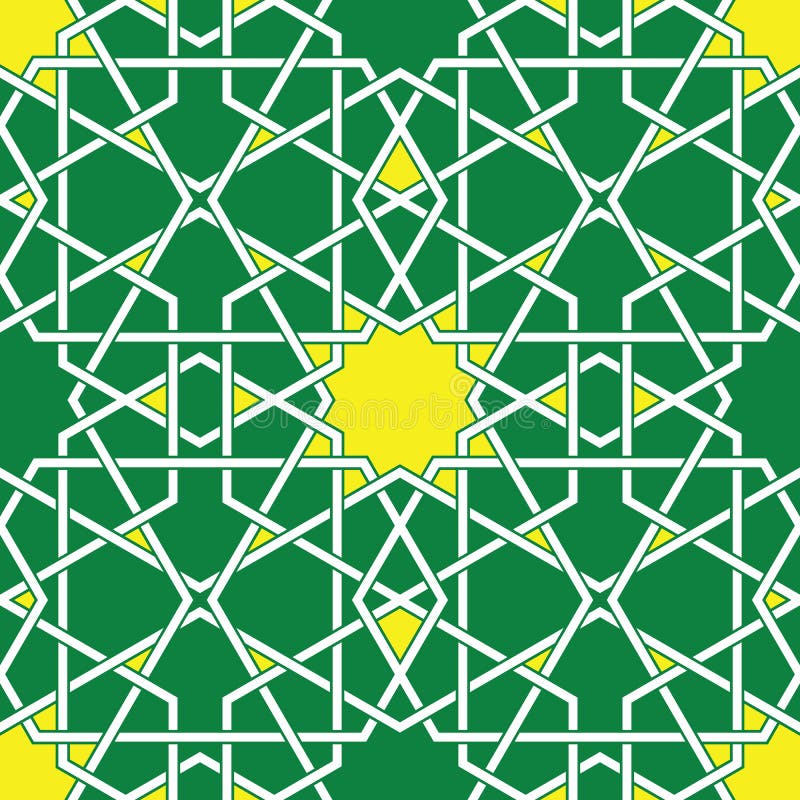 Arabic mosaic stock vector. Illustration of islamic, decorative - 31576098