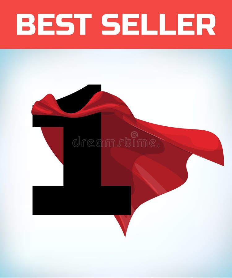 Arabic Number One in the Red Cloak of the Winner of the Super Hero ...
